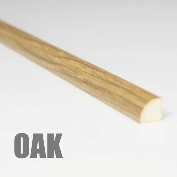 Buy Top Quality 14mm Plastic UPVC Skirting Quadrant Window Door Trim